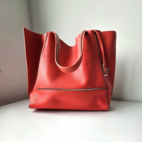 Botkier | Bags | Botkier Soho Tote Tawny Leather And Silver Chain ...